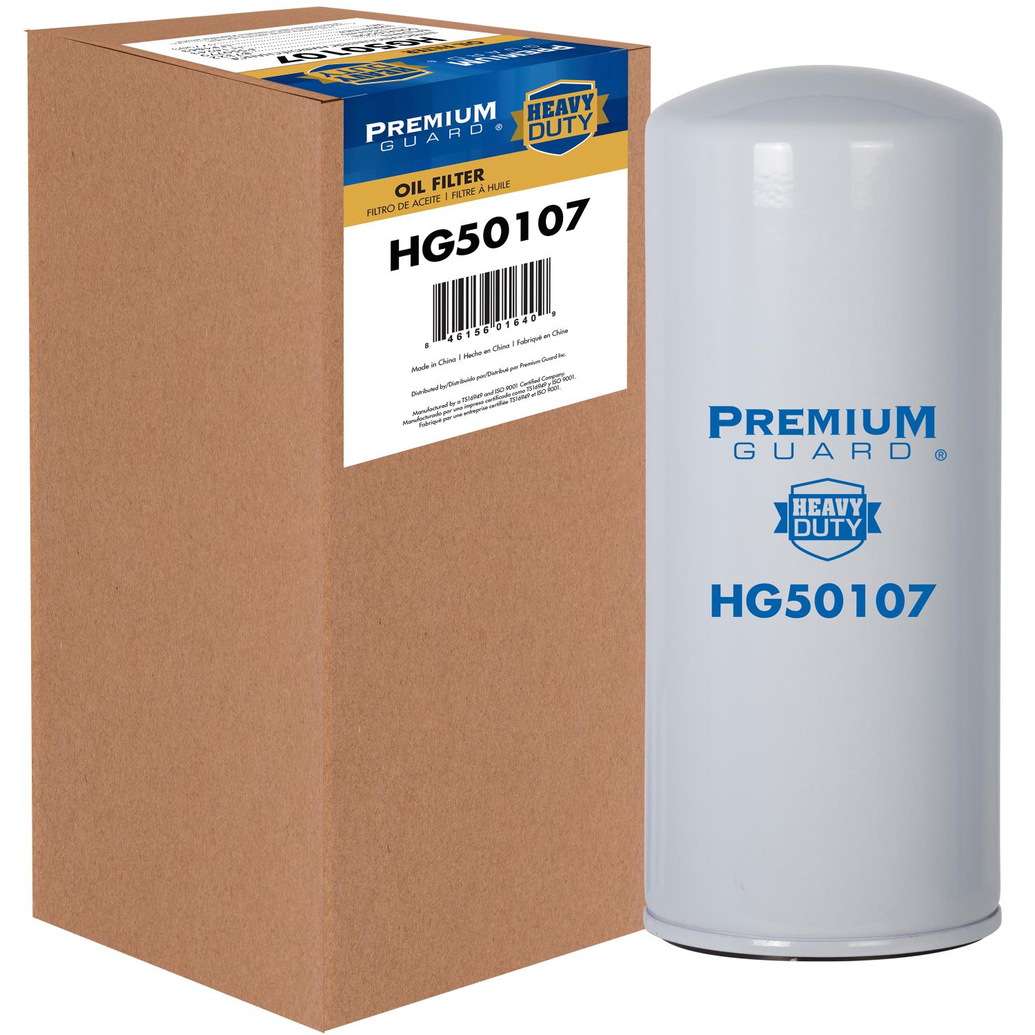 PG HG50107 Optimal Protection Oil Filter | Fits 2026 Mack Anthem