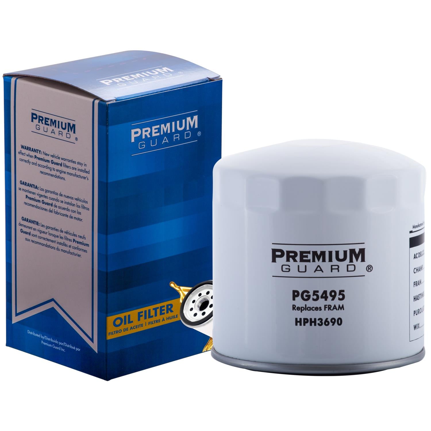 2002 Isuzu NPR-HD Oil Filter PG5495