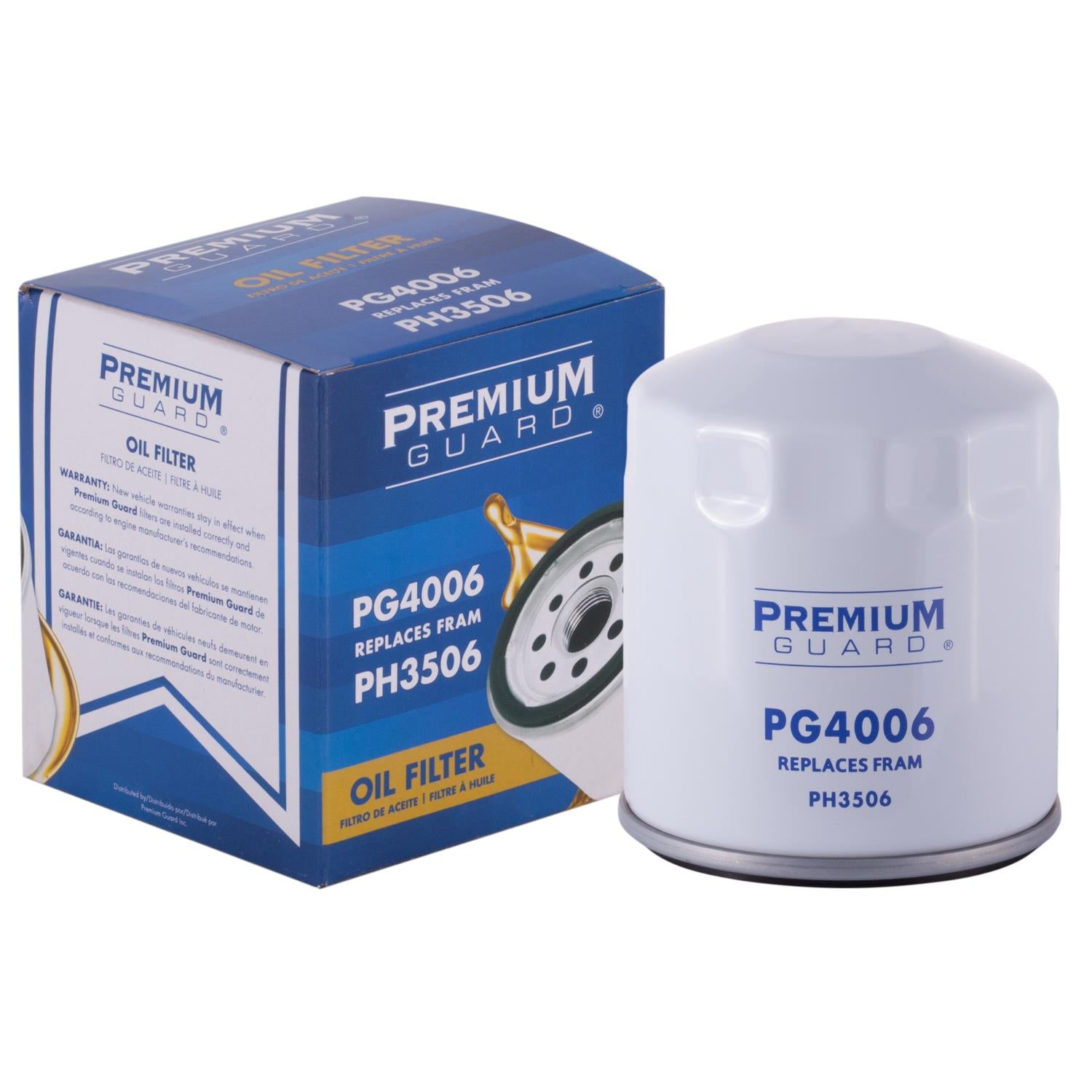 2004 Isuzu NPR-HD Oil Filter PG4006