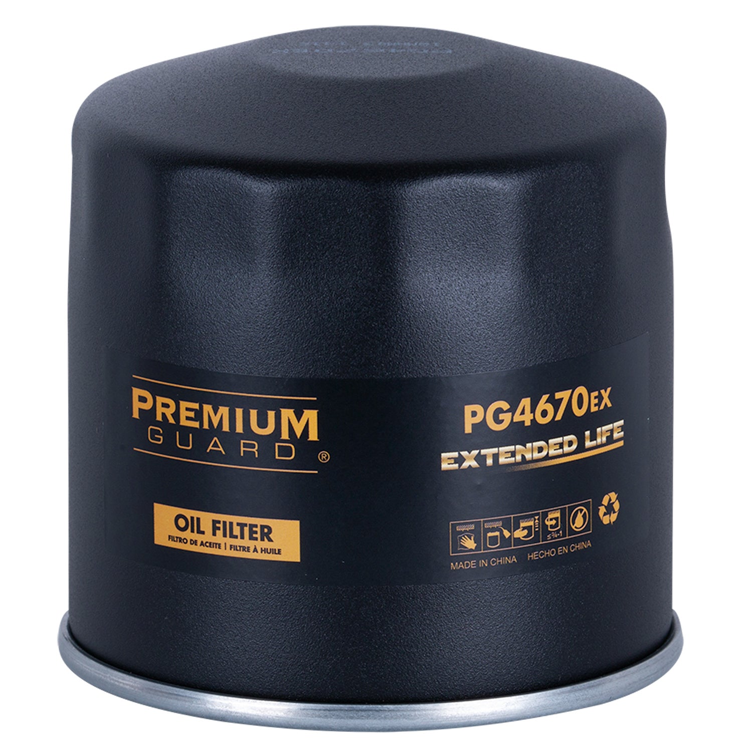PG PG4670EX Extended Performance Oil Filter | Fits 1981 DeLorean DMC 1